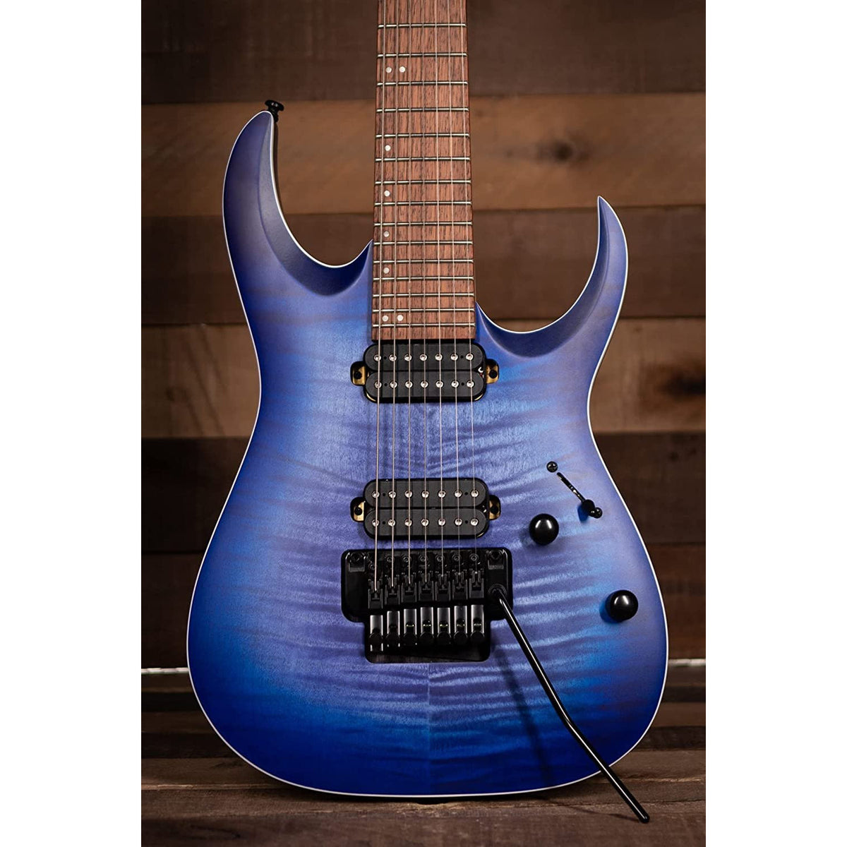 Ibanez RGA Standard 7-String Electric Guitar (Blue Lagoon Burst Flat ...